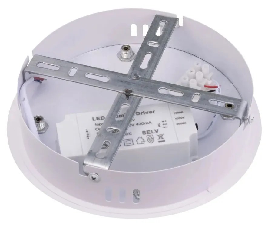 T-LED Bílé závěsné LED svítidlo kulaté 600mm 60W CCT