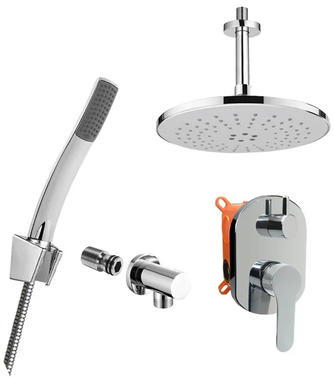 Mereo Mereo, Sprchový set Zuna s dvoucestnou podomítkovou bateríí, CB650SZ2
