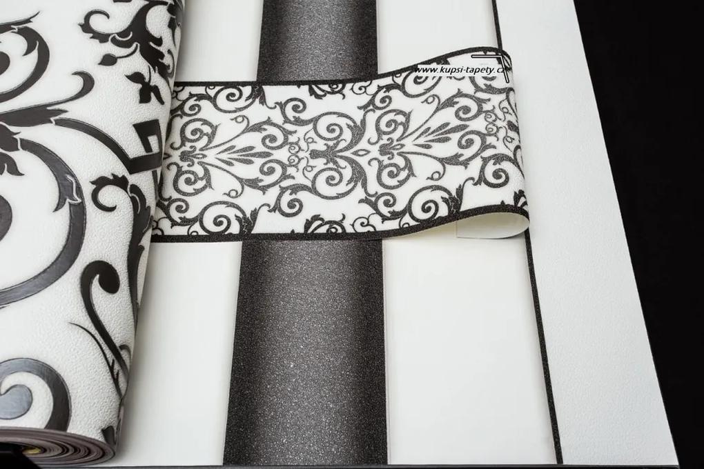 93547-2 Luxusní omyvatelná vliesová bordura na zeď Versace, velikost 17,5  cm x 5 m | BIANO