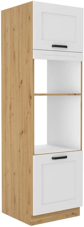 Kuchyňská skříňka LUNA 60 DPM-210 2F korpus: dub artisan, barva dvířek: bílá