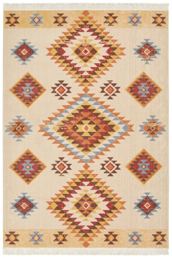 Hans Home | Kusový koberec Sarobi 105135 Cream, Multicolored - 80x150