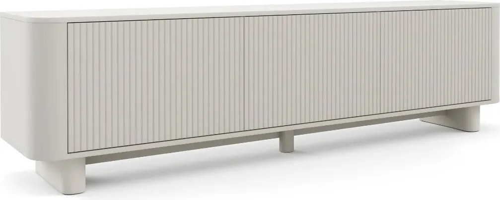 Velký TV stolek Trenza 200 cm na nožičkách – kašmír
