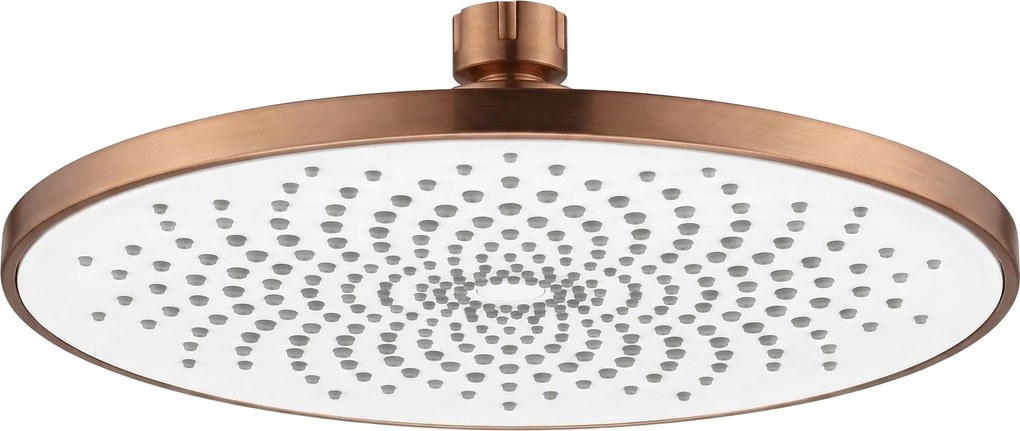 Rea Rea, kulatá dešťová sprchová hlavice, JS-021BRG, 225mm, medná matná, REA-P0620