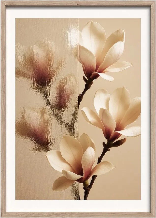 Tištěný obraz s rámem 50x70 cm Soft Magnolia – Styler