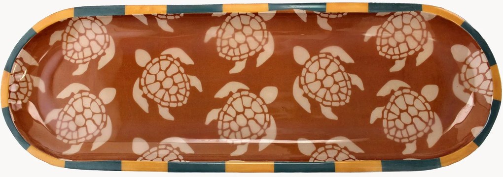 Talíř z mangového dřeva Turtle