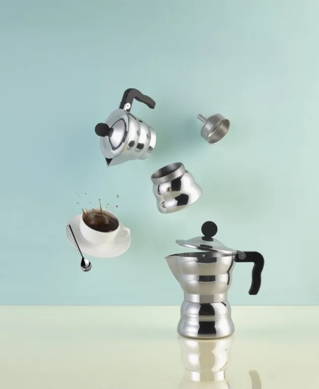 Moka Alessi - caffettier espresso 6 šálků