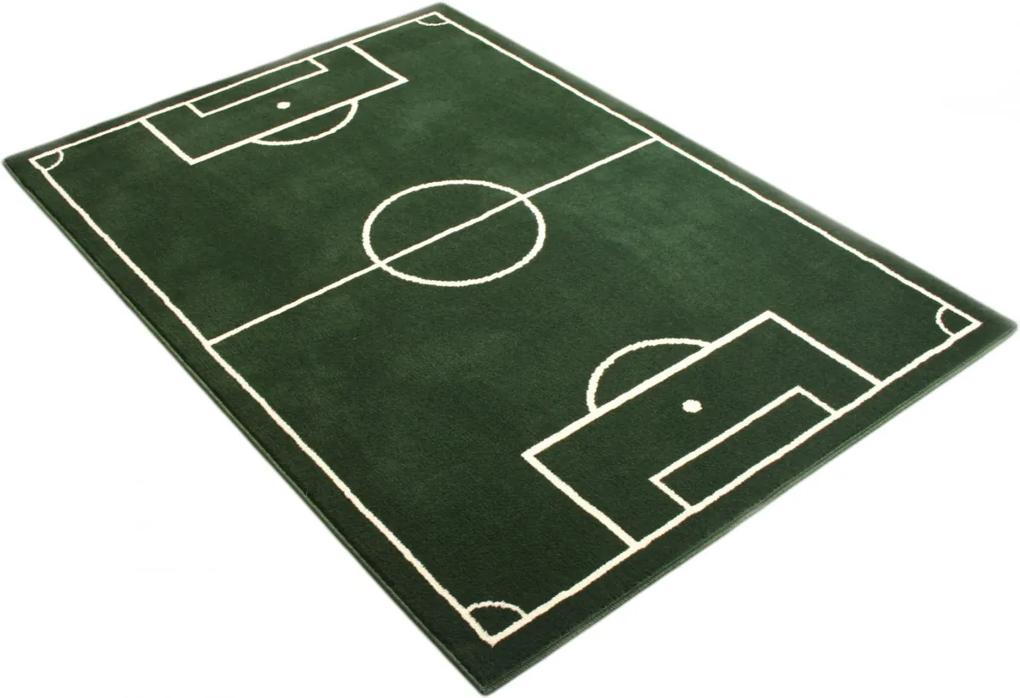 Hans Home | Kusový koberec Prime Pile Fußball 100827, zelená - 190x280