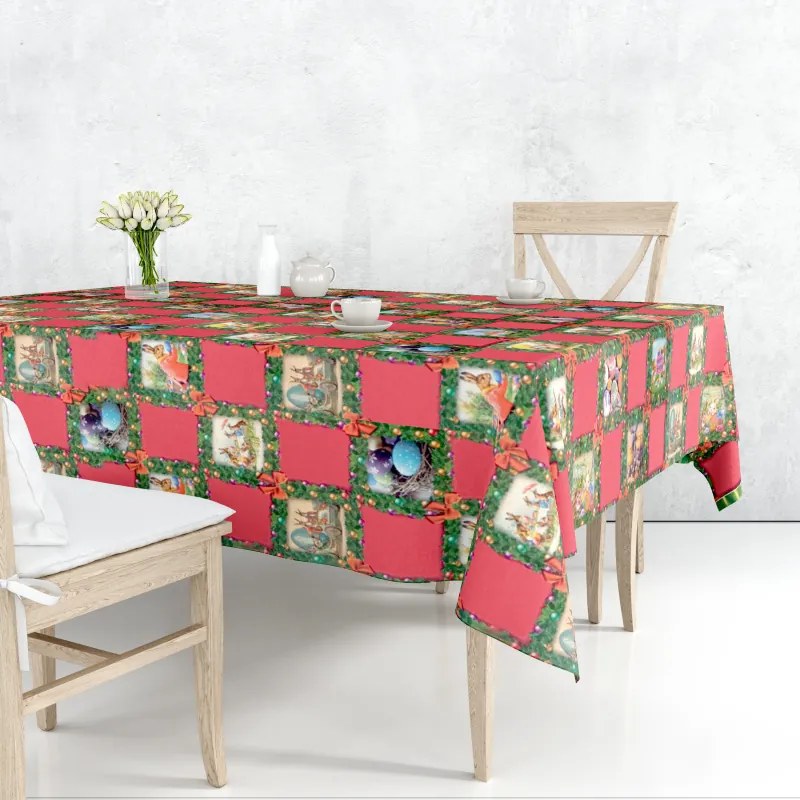 Ubrus PVC DC-805B - Velikonoční, 140cm x 20m