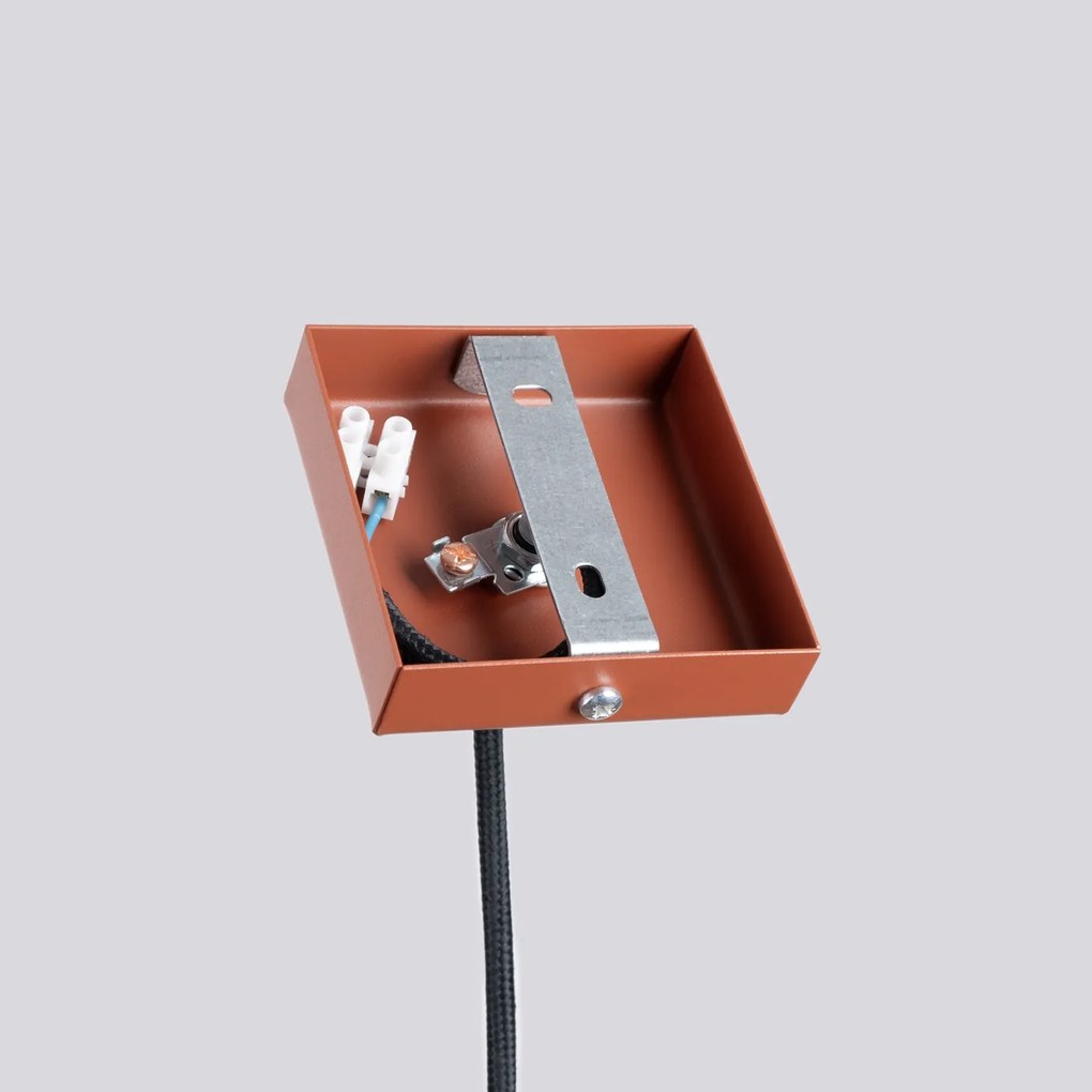 Sollux Lighting Závěsné svítidlo PASTELO 1 červené okrové