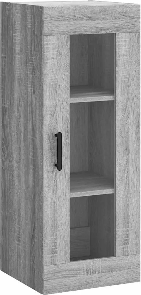 Skříň highboard šedá sonoma 34,5 x 34 x 180 cm kompozitní dřevo 3199503