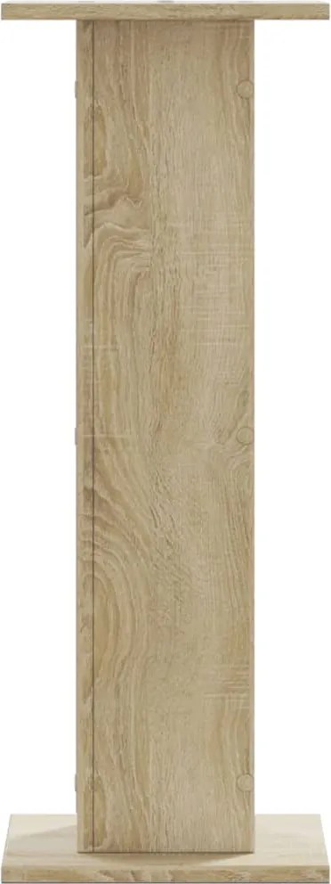 Stojany na rostliny 2 ks dub sonoma 30 x 30 x 80 cm kompozit 3307866