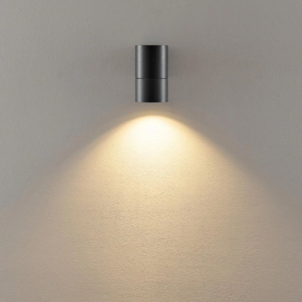 IMPR 731230 Deko-Light venkovní nástěnné přisazené svítidlo Achernar Down, 1x max. 50 W GU10, tmavěšedá - DEKOLIGHT