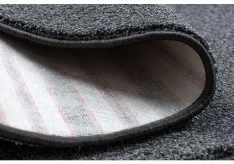 koberec kulatý SAN MIGUEL šedá 97 hladký, Jednotný jednobarevný velikost kruh 200 cm | krásné koberce cz