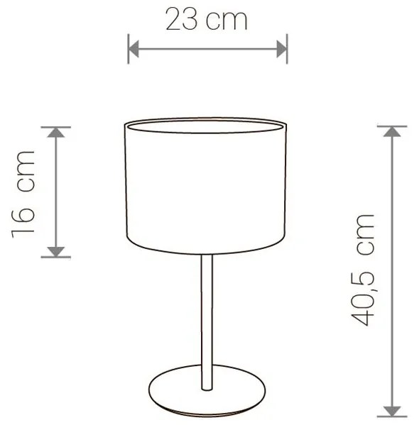 Stolní lampa Nowodvorski ALICE GOLD I 9091