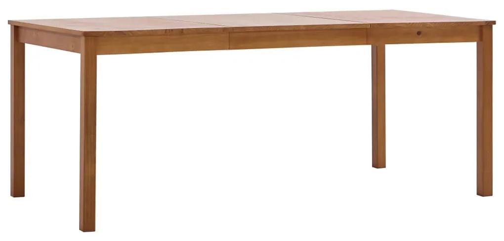 283404 vidaXL Jídelní stůl medově hnědý 180 x 90 x 73 cm borové dřevo