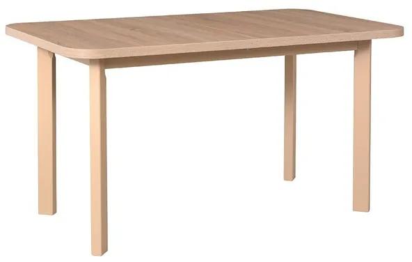 Rozkládací stůl Logan 80 x 140/180 II P, Barva dřeva: bílá-L