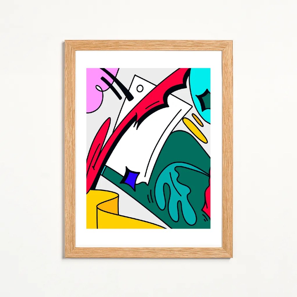 PAUSER | Cleaver I Rám: Černý, Velikost: 30 x 20 cm