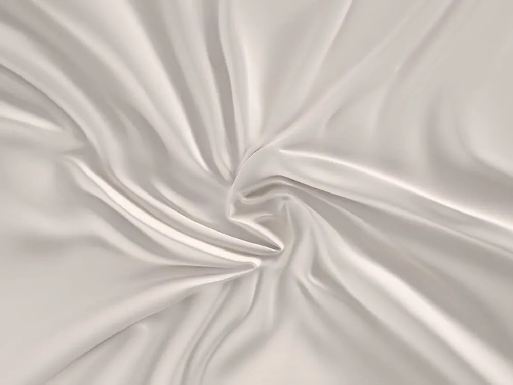 Saténové prostěradlo (220 x 200 cm) - bílé