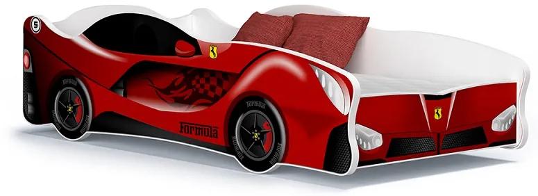 Dětská postel auto 160x80 cm s matrací 21
