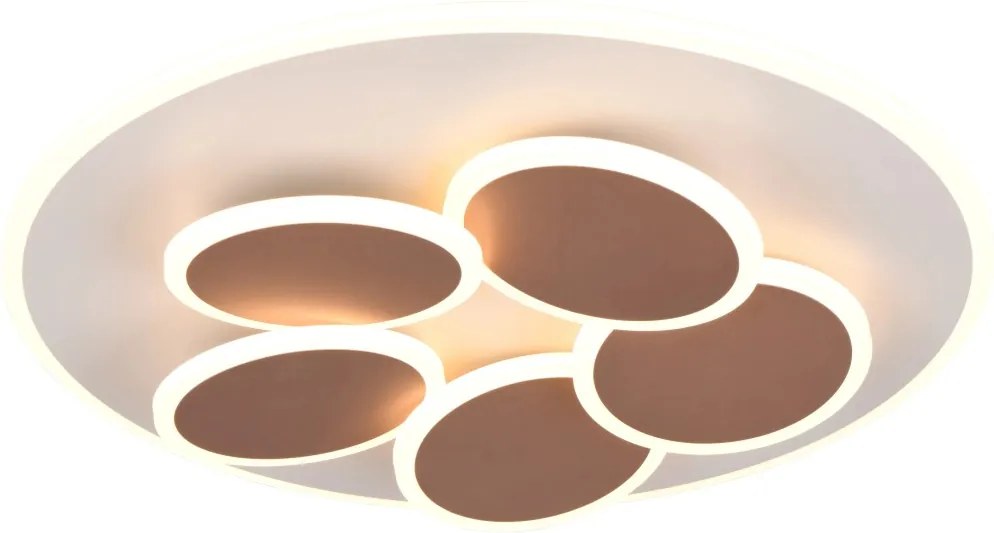 Trio Stropní LED svítidlo Mandala, 35W, 2700-6500K, teplá šedá, pr. 49 cm