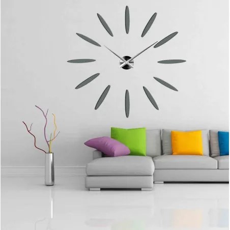Zrcadlové nástěnné hodiny - Design pro elegantní interiér I SENTOP 12S050