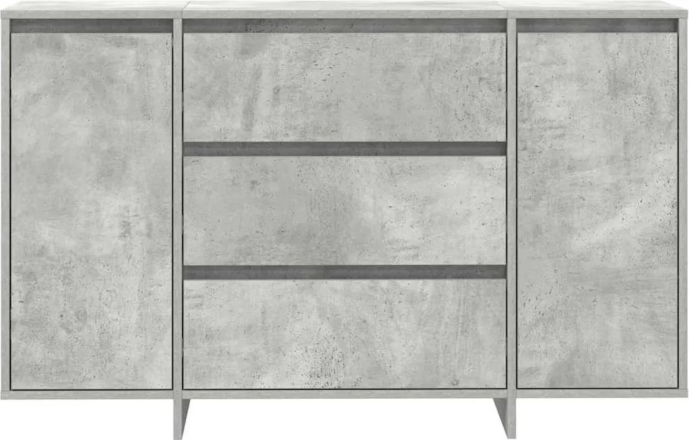 Servírovací skříň Betonově šedá 120 x 41 x 75 cm 3333909