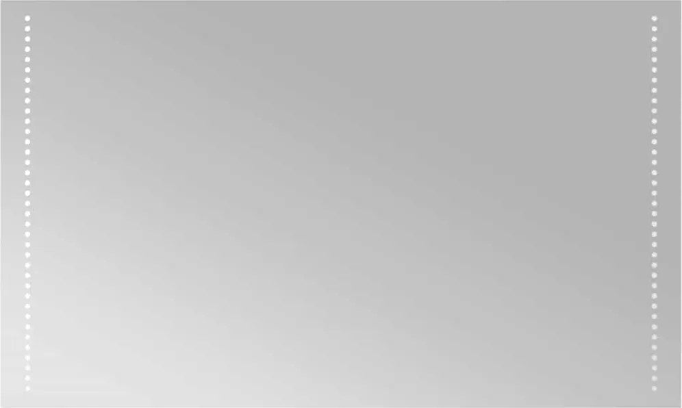 Koupelnové zrcadlo s LED osvětlením 100x60 cm 151736