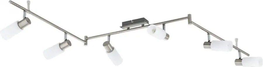Eglo 55448 - LED Bodové svítidlo 6xE14/4W/230V matný chrom