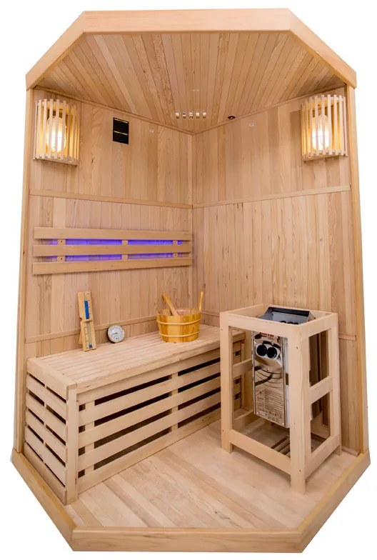 BPS-koupelny Finská sauna Relax  120x120, 1-2 osob