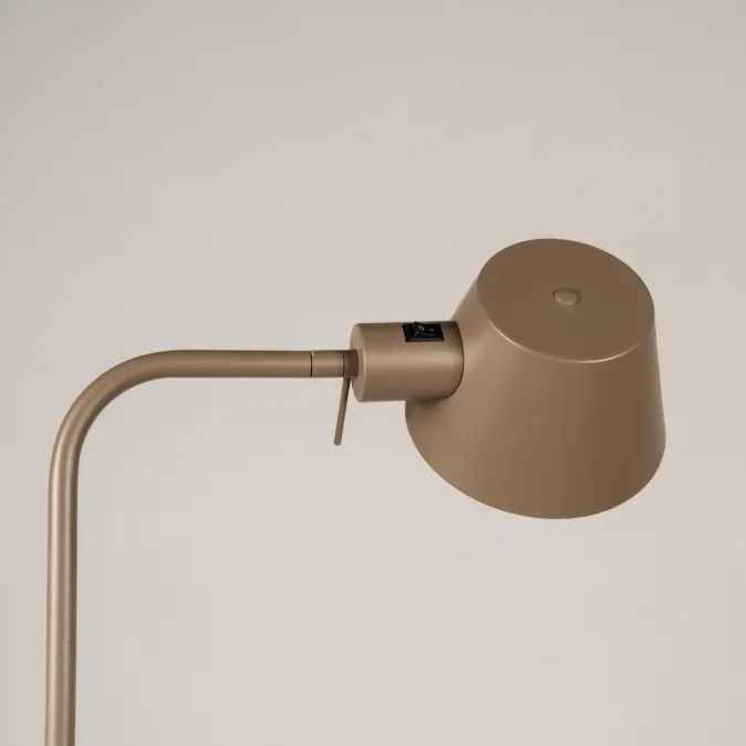 Stojací designová lampa Sabre Dark Taupe