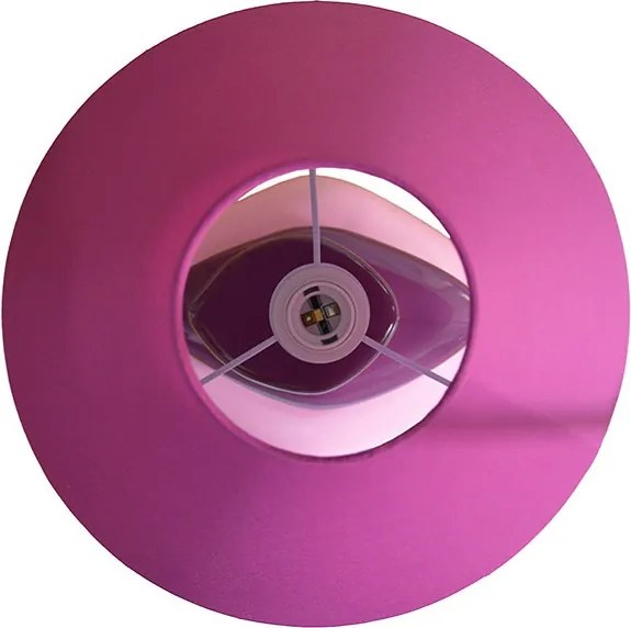 Designová stolní lampa Kalpana 60 cm růžová