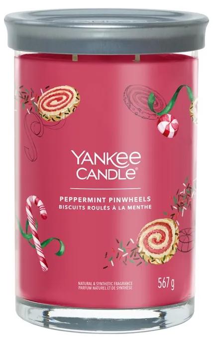 Yankee Candle Tumbler velký Peppermint Pinwheels, 567g