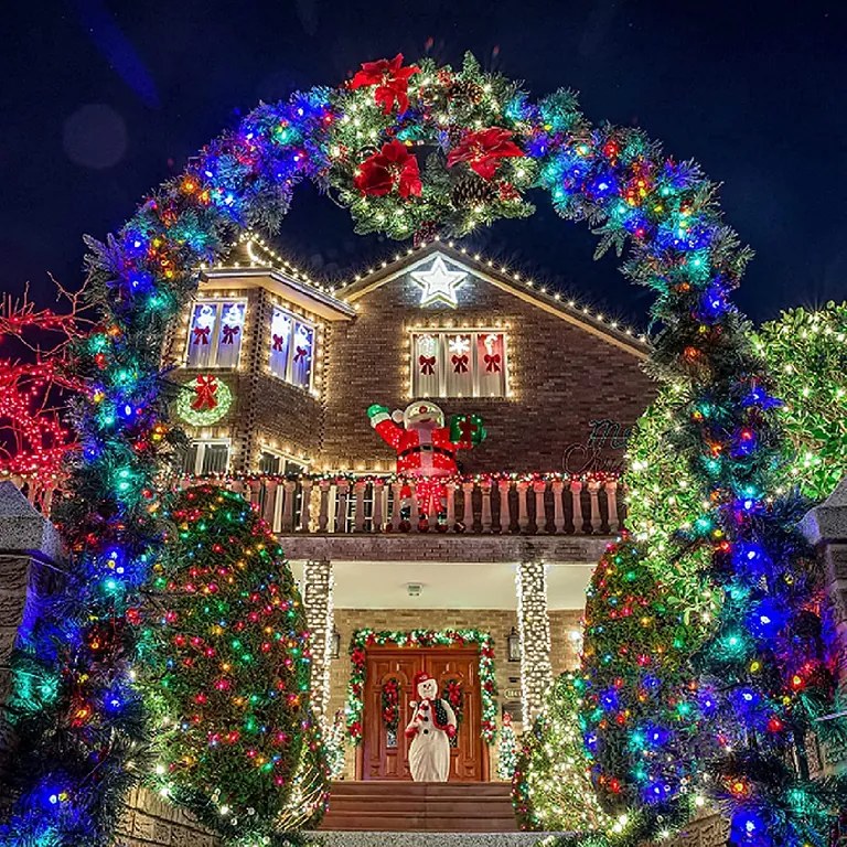 Vánoční světýlka venkovní FLASH multicolor 300 LED