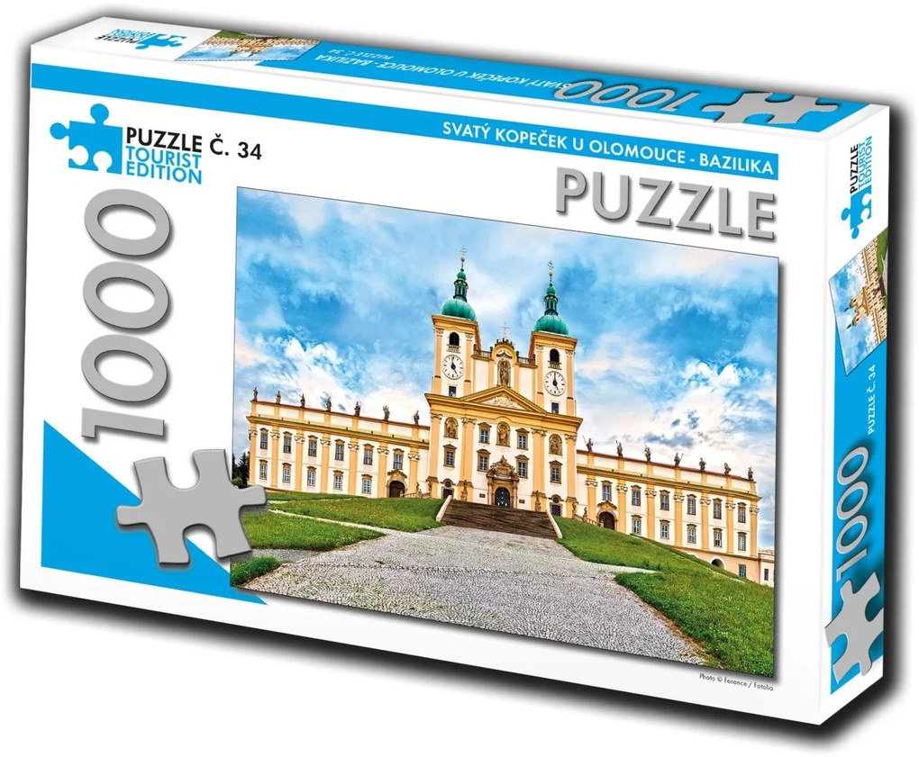 Tourist edition puzzle svatý kopeček u olomouce - bazilika 1000 dílků (č.34)