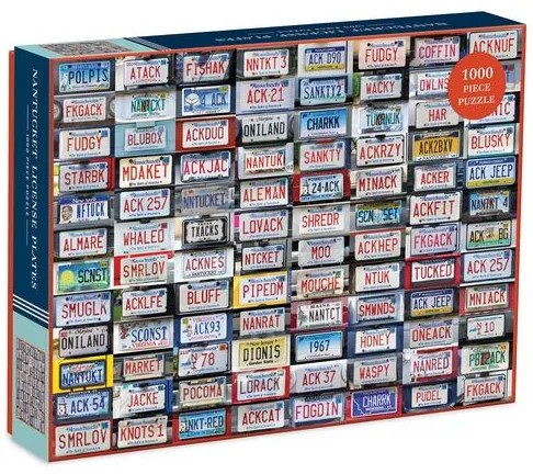 Galison Puzzle Koláž SPZ 1000 dílků