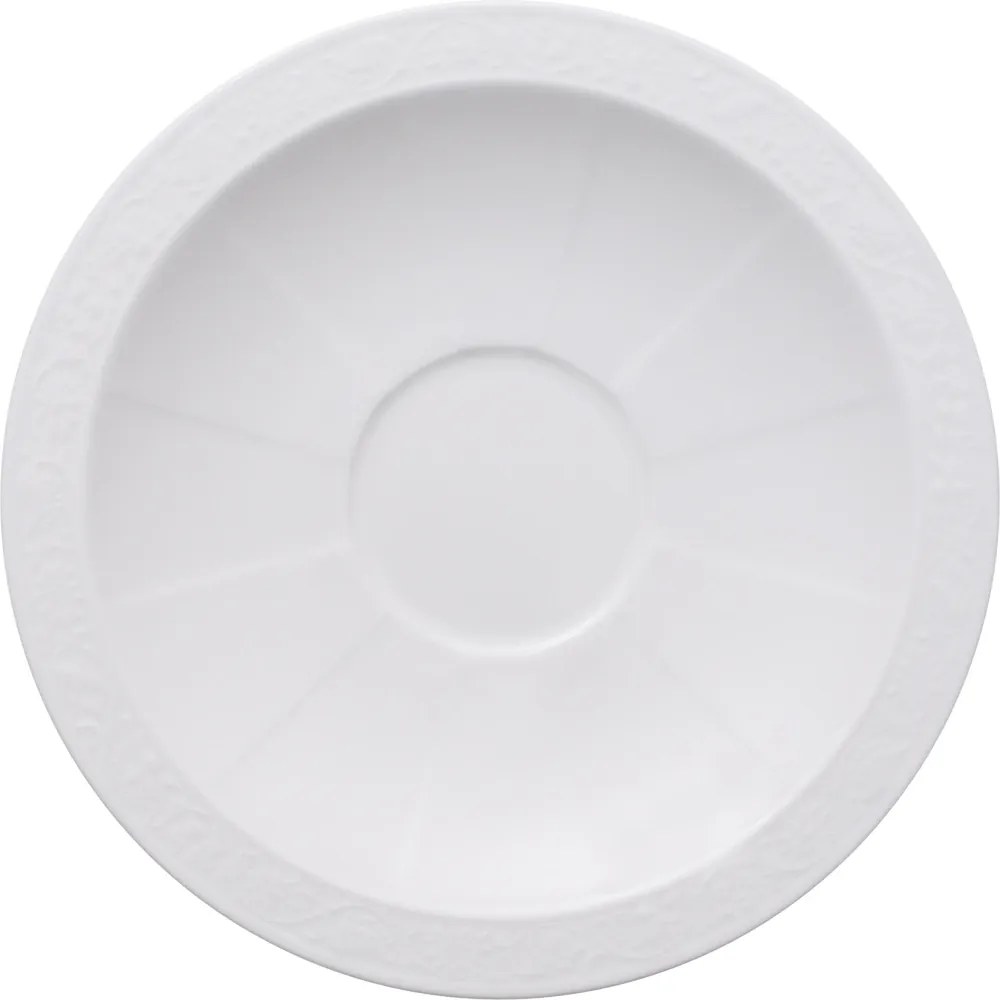 Villeroy&Boch White Pearl snídaňový-/Suppenuntertasse 185 mm