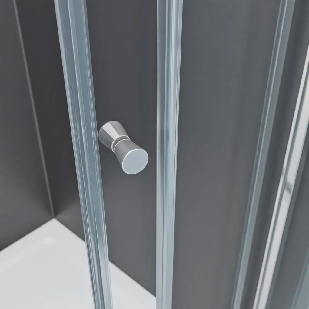 POINT LOR 120x80 Clear Obdélníkový sprchový kout s akrylátovou vaničkou