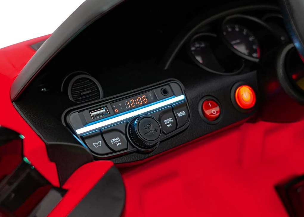 Ramiz Dětské autíčko Porsche Spyder RS 718, červené