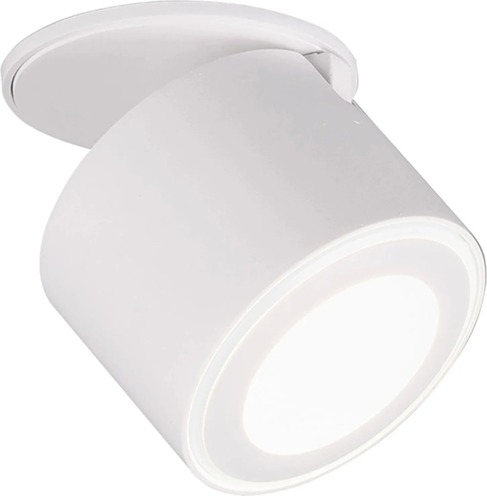 TRIO LED bodové svítidlo TAURUS bílé matné 1 x 5 W 450 lm 3000 K pr. 8 x 10 cm