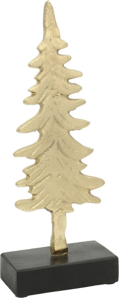 Zlatá jedlová dekorace 26cm