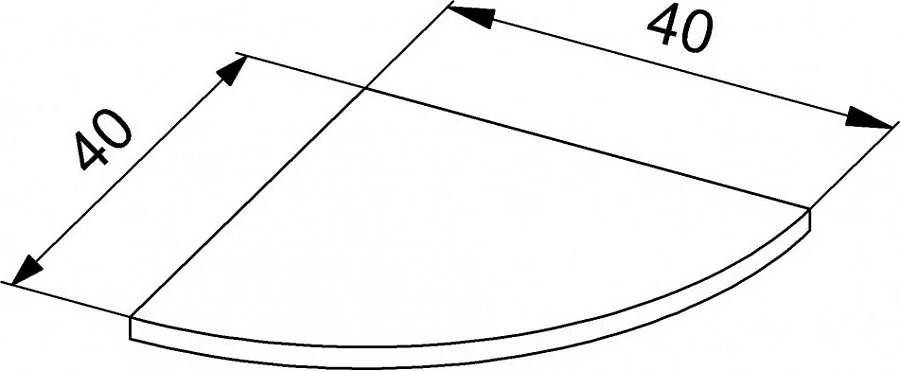 Mrava Rohový noční stolek TNS 8 masiv | Materiál nábytku: masívny buk,Farebné prevedenie: tabak,Rozmer - postelí, roštov, nábytku: 40 x 40 cm,Strana: pravé