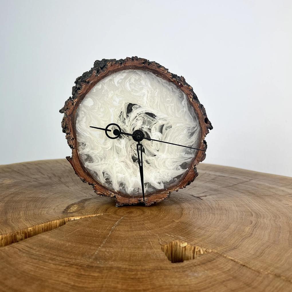 Woodlaf Dřevěné stolní hodiny Adryan