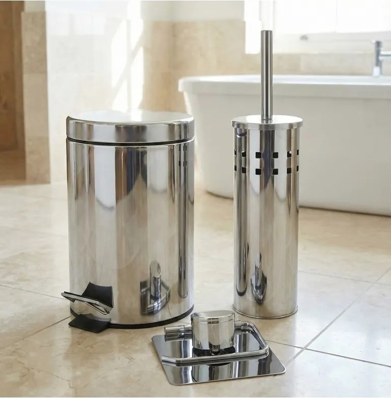 Set WC doplňků do koupelny Nero EMI