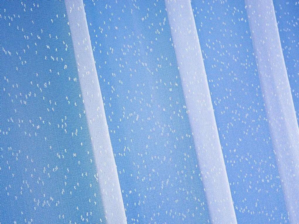 Škodák Žakárová záclona vzor 7128 prší - metráž - Výška 120 cm | BIANO
