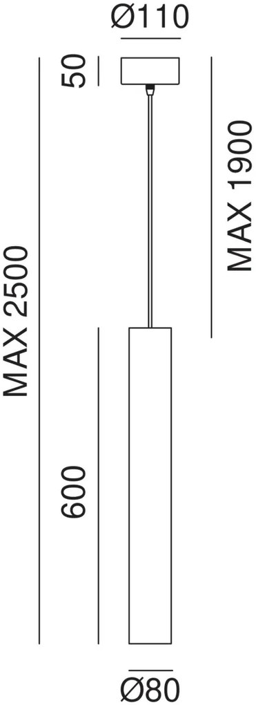 Il Fanale Designové závěsné svítidlo GIRASOLI ø 80 mm Barva: Mosaz