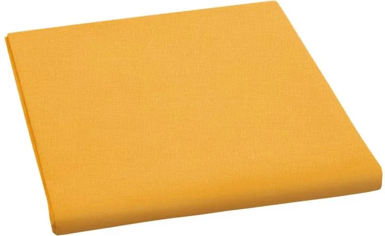 Bellatex Plátěné prostěradlo plachta Žlutá 150x230 cm