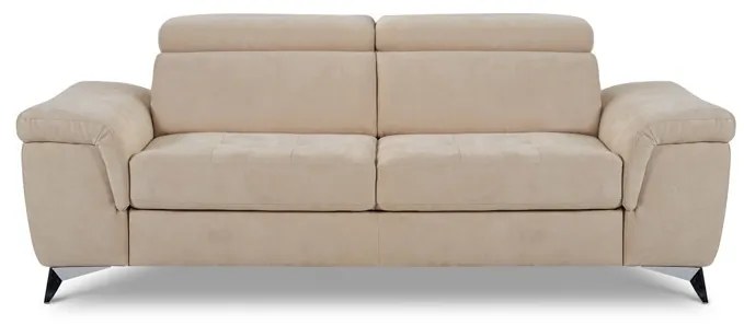 Pregio Italia sofa&relax Polohovací gauč Bright Provedení: 2 místná + lehátko, Vzorník látek: tekno fibra 06 light grey