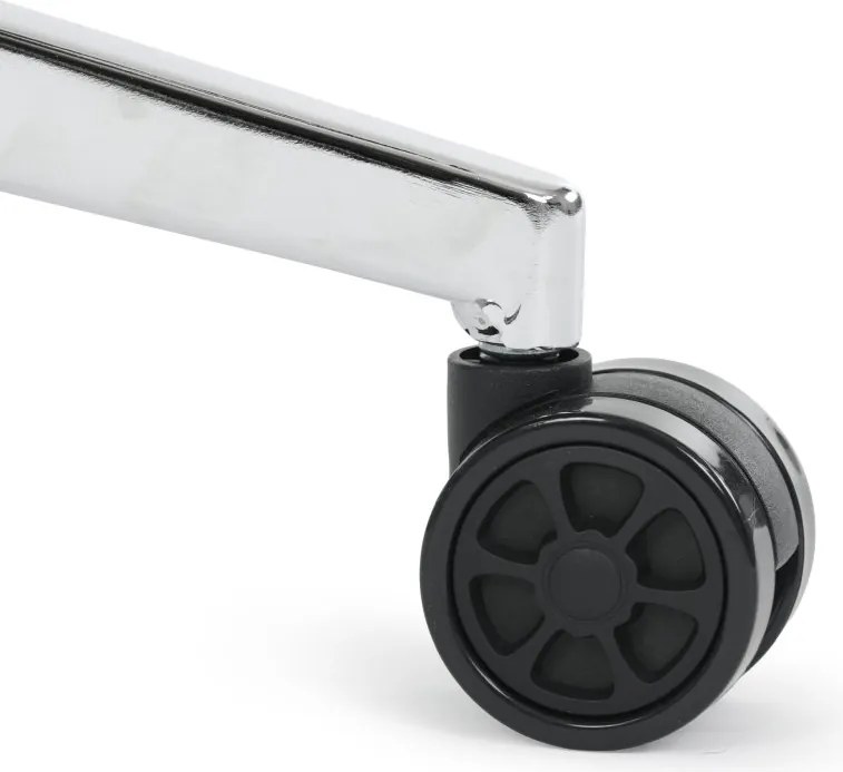 Kancelářská ergonomická židle PORTE — síťovina, černá