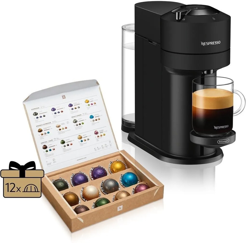 Kávovar na kapsle nespresso de'longhi vertuo next black env120.bm