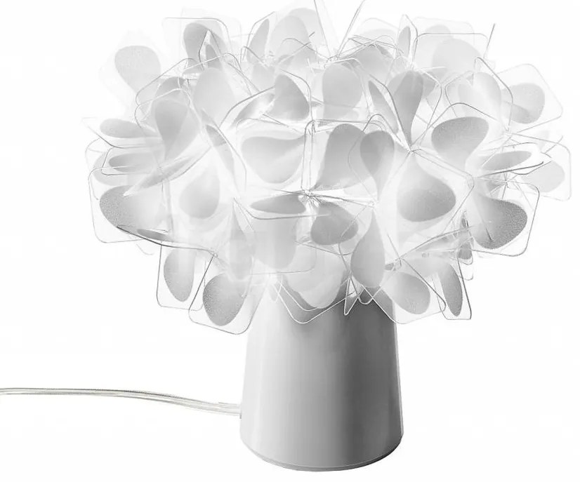 Slamp Clizia Mama Non Mama White Table, bílá stolní lampička, 1x6W E14, výška 25cm